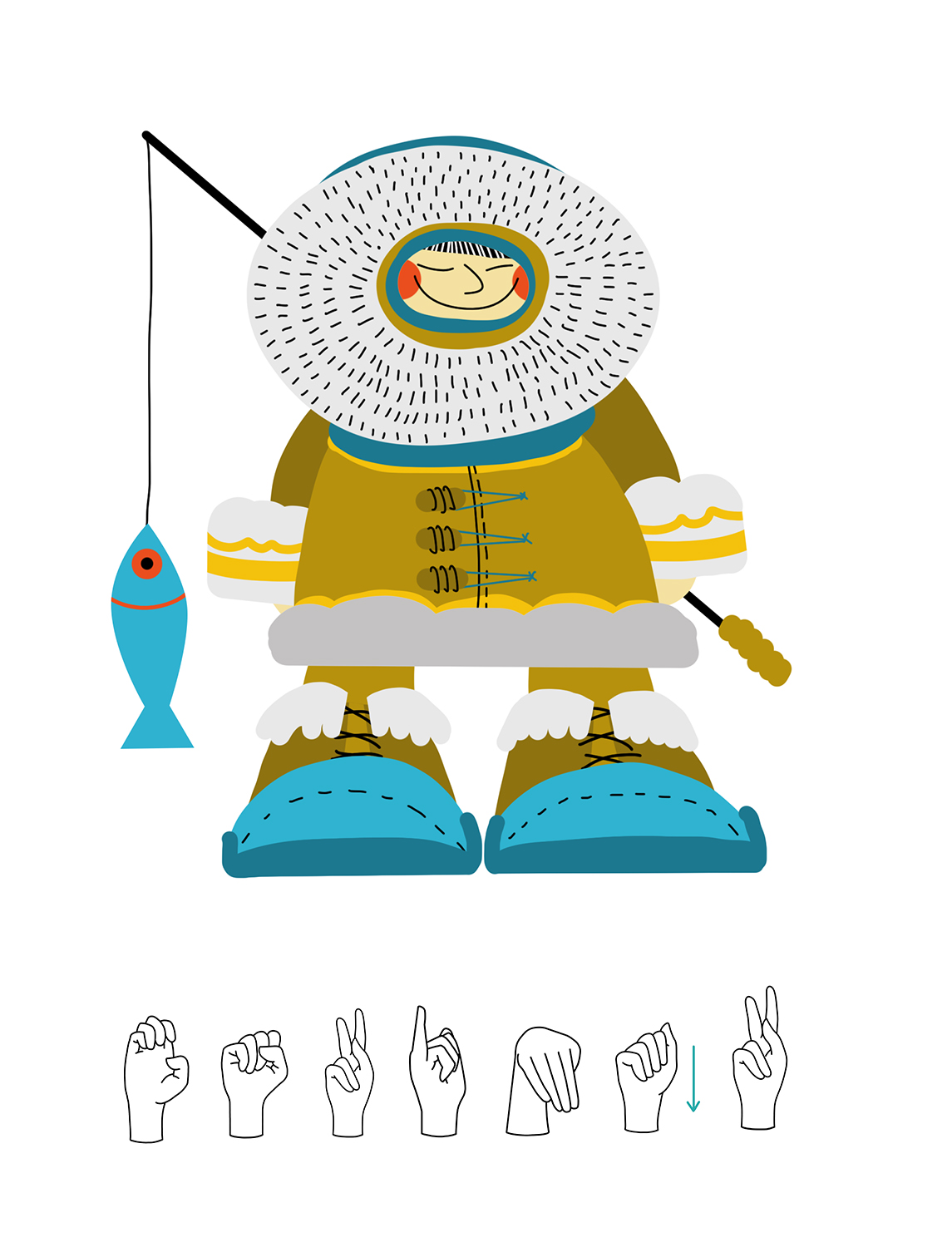 Prstová abeceda - Infosluch